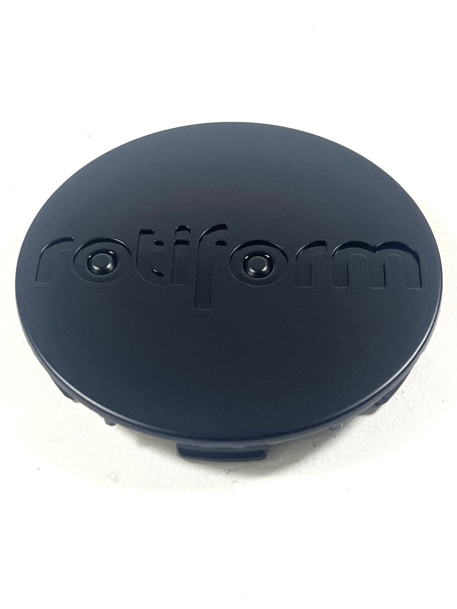 RotiForm Wheels Flat Black Custom Wheel Center Caps # 1004-40MB (1 CAP ...