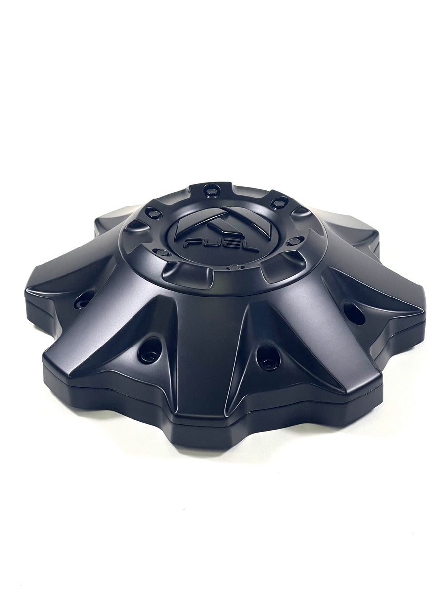 1002-53B Fuel Offroad Wheels Flat Black 8-Lug Center Cap Caps & screws ...