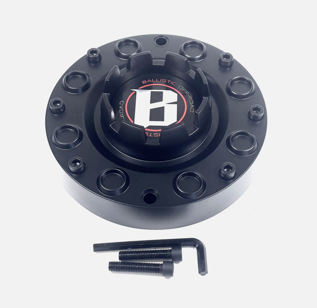 Ballistic Off-Road Matte Black Wheel Center Cap CAP TS-H56 / 978 Canno ...