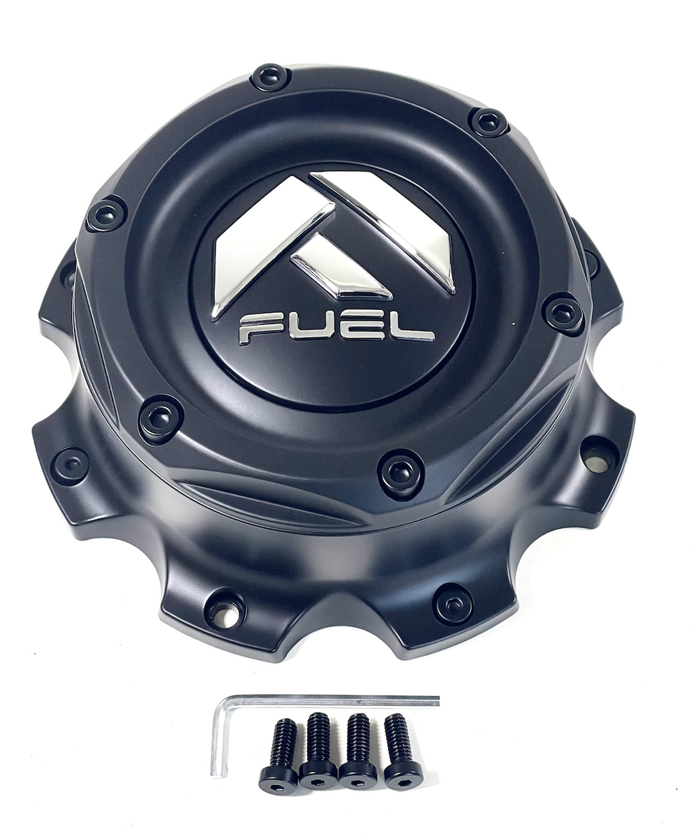 Fuel Off-Road Wheels Matte Black Wheel Center Hub Cap 8x180 / 1004-10M ...