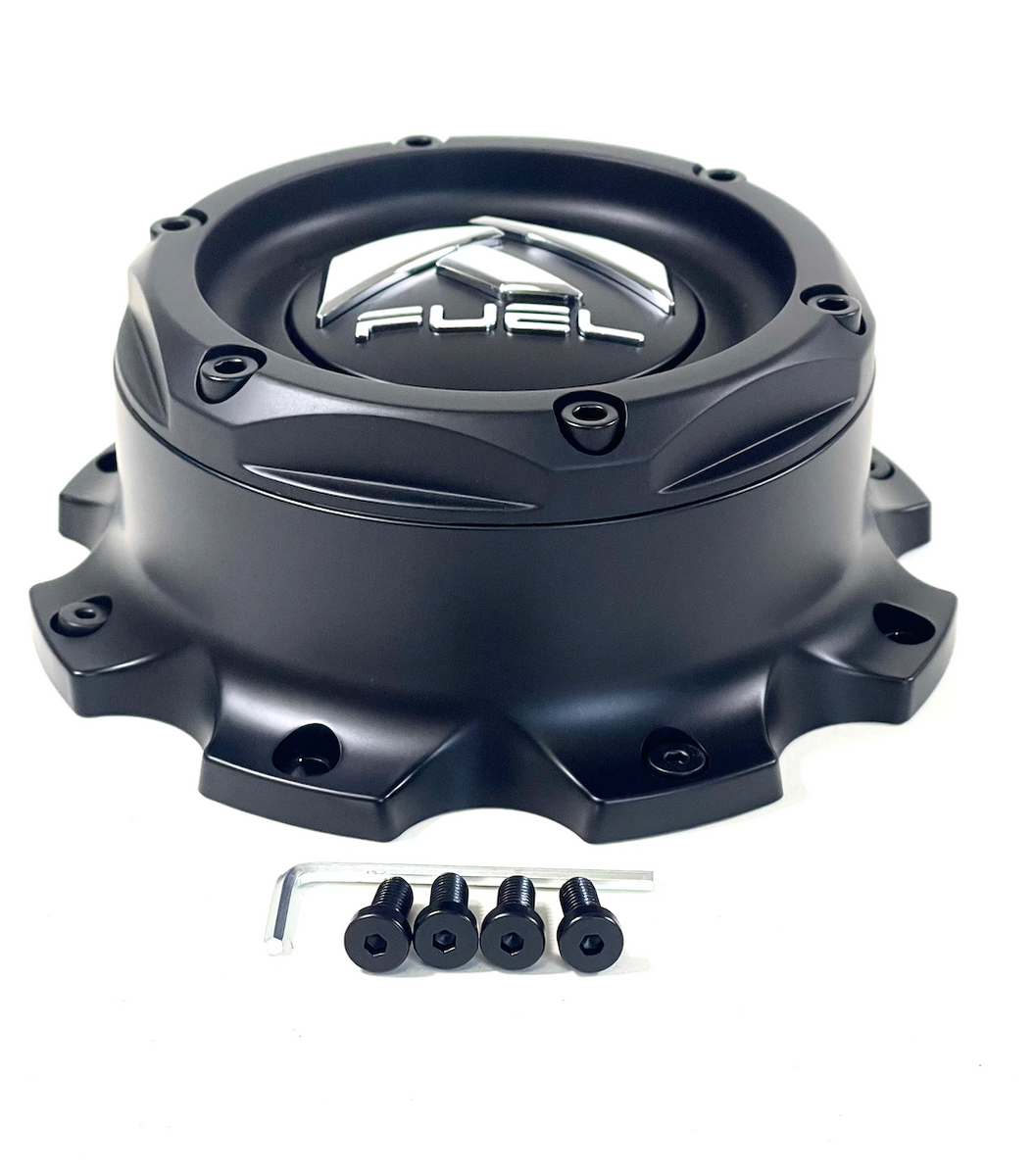 Fuel Off-Road Wheels Matte Black Wheel Center Hub Cap 8x180 / 1004-10M ...