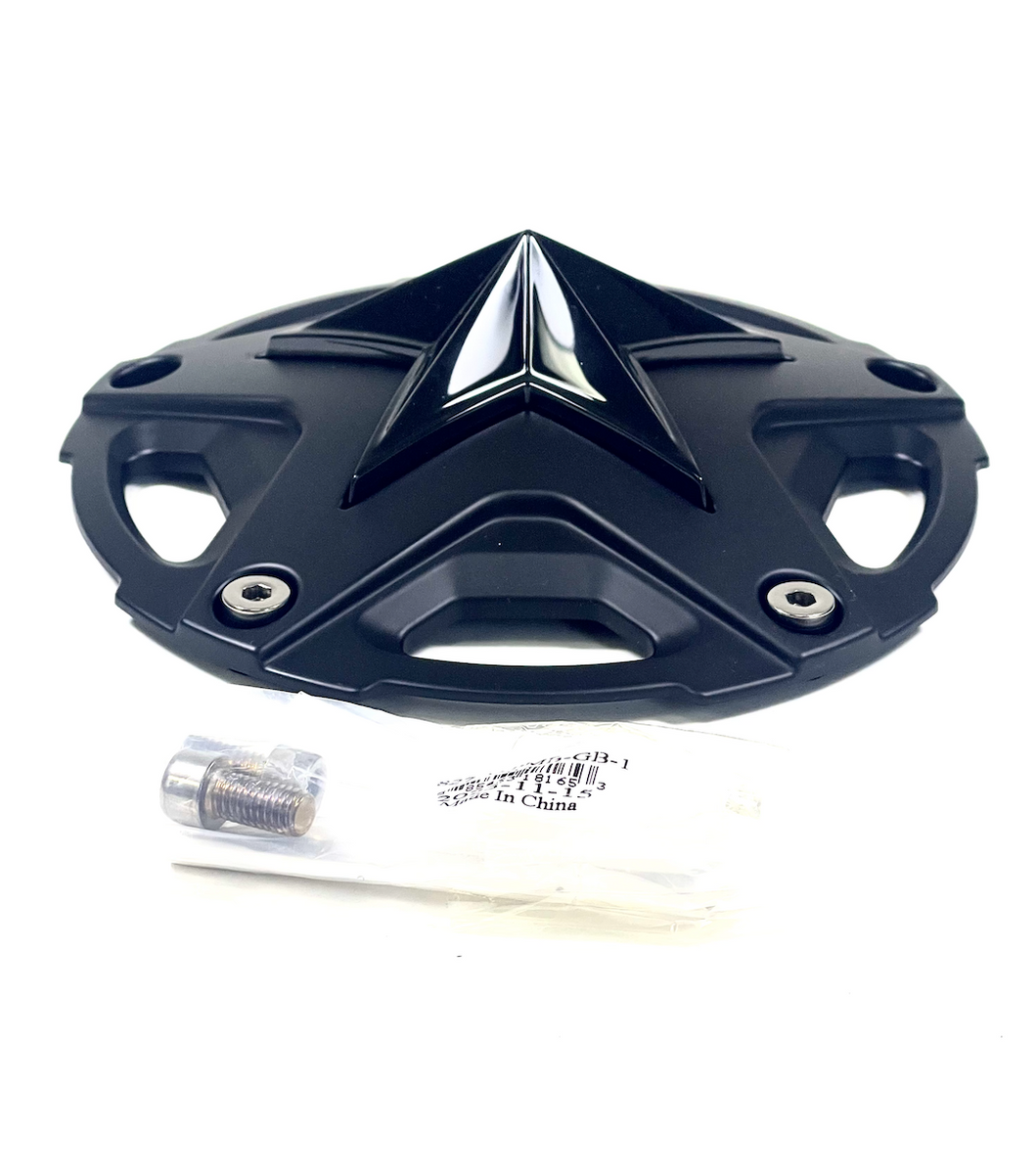 XD Series Black Wheel Center Cap XS827 Rockstar III RS3 XD827 RS3 827C ...