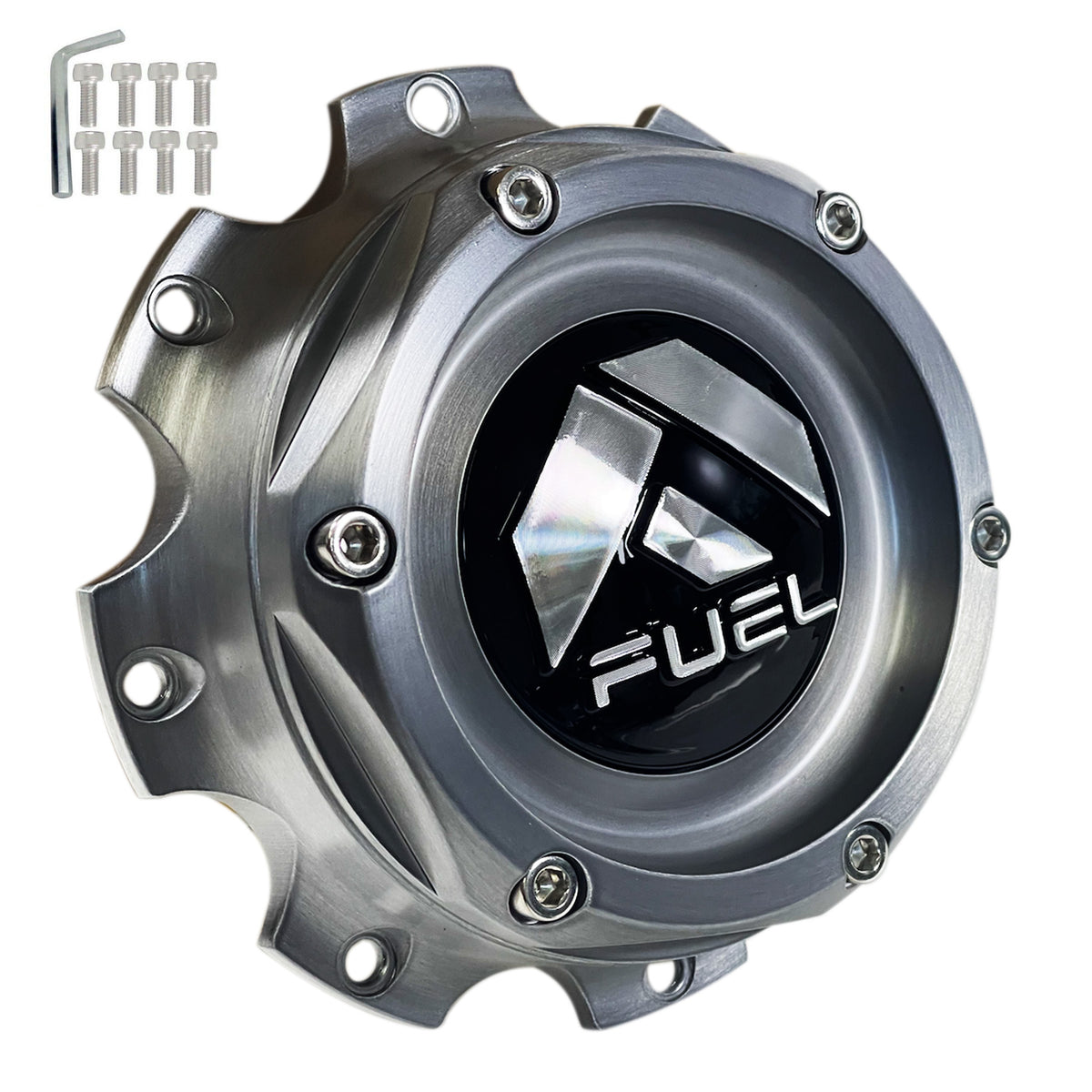 Fuel Off-Road Gloss Brushed Tint Wheel Center Cap 1005-47-08LRT (1 CAP ...