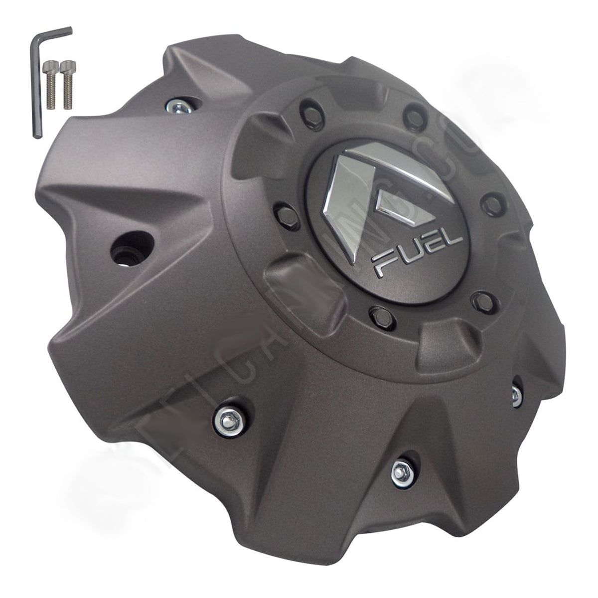 Fuel Offroad Wheels Grey Wheel Center Cap # 1001-63V M-447 5-6 LUG (1 ...