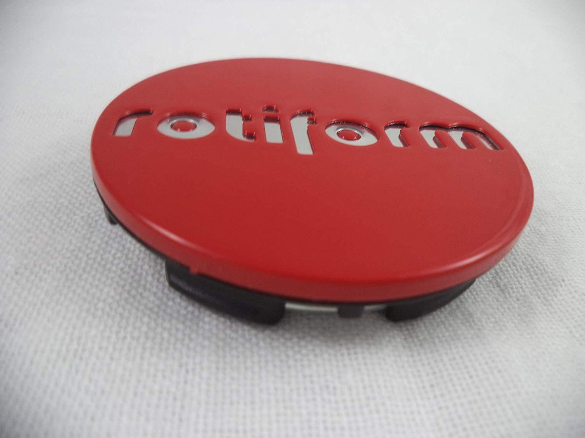 RotiForm Red Custom Wheel Center Caps # 1003-40RC (1 Cap) – Wheelcapking