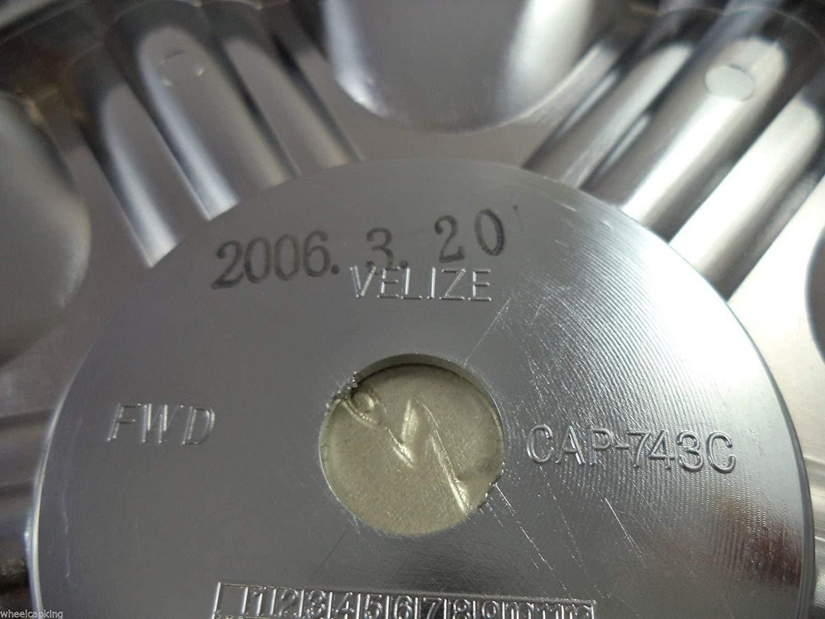 Mossa Wheels Chrome Custom Wheel Center Caps # C-743 / CAP-743C (1 CAP ...
