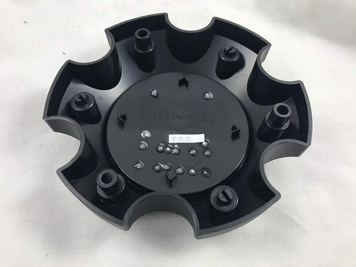 XD Series 1079L140-H34 Flat Black Custom Wheel Center Cap (2 CAPS ...