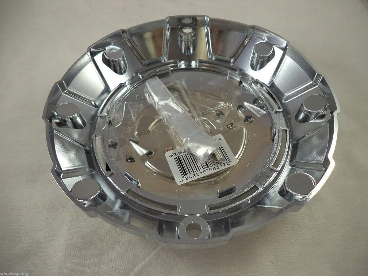 Worx Wheels Chrome Custom Wheel Center Caps # A89-8856 / WRX-8856 (4 C ...