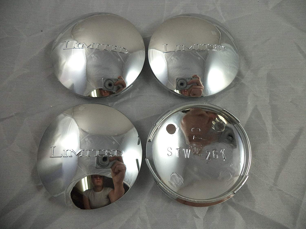 Limited Wheels STW-261 Chrome Custom Wheel Center Caps (4 CAPS ...