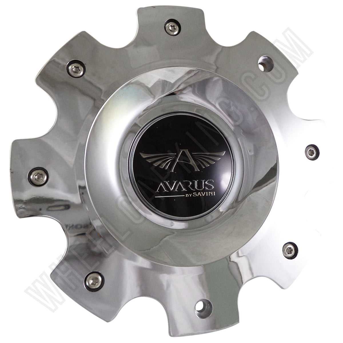 AVARUS by SAVINI Chrome Wheel Center Cap QTY FOUR pn: MS-CAP-Z212, MS ...