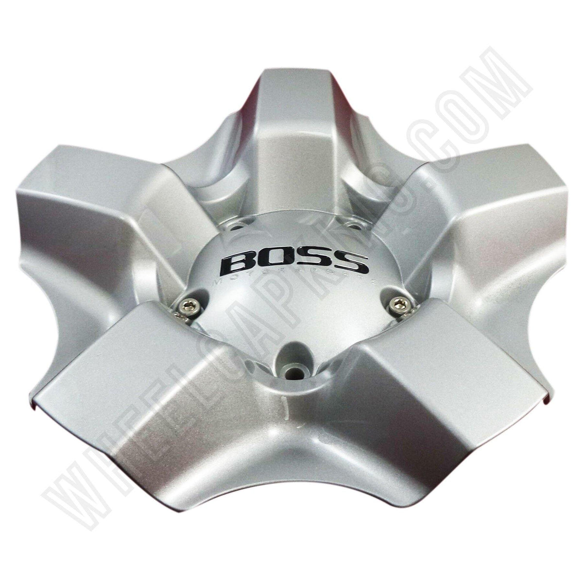 BOSS Motorsports Wheels Silver Custom Wheel Center Caps Set of 4 # 324 ...