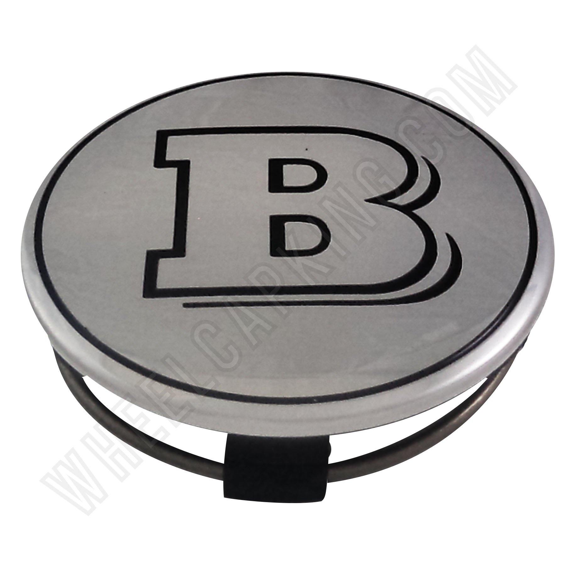 BRABUS Wheels Silver Custom Wheel Center Caps # E 000-001-16 (1 CAP ...