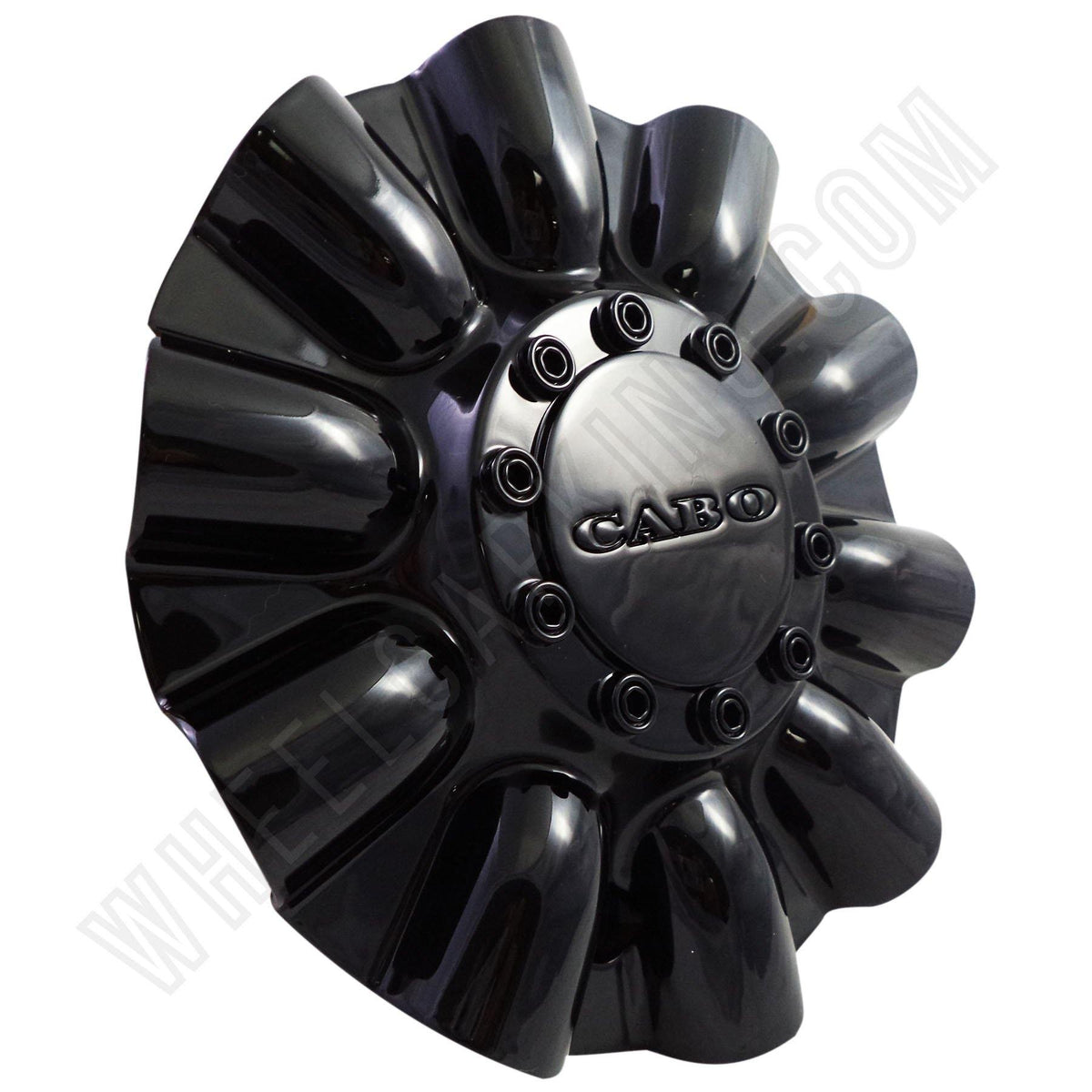 Cabo Wheels Gloss Black Custom Wheel Center Cap # C-177-2 (1 CAP ...