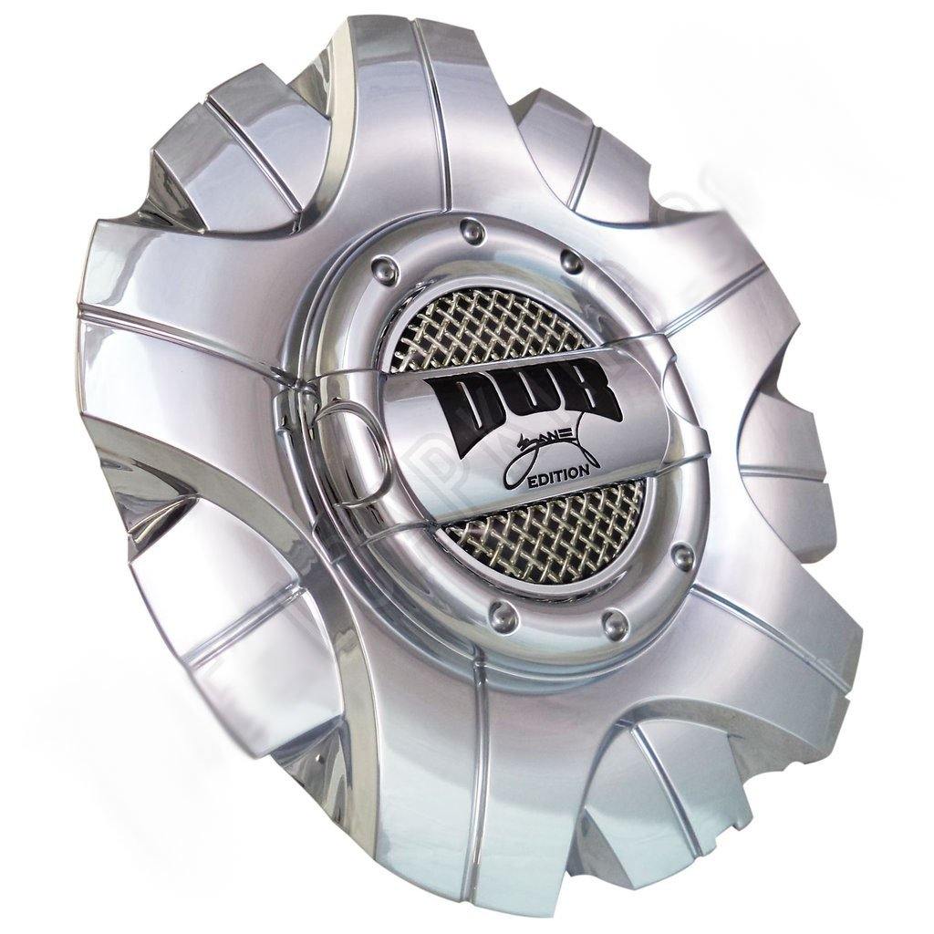Dub Wheels Chrome Custom Wheel Center Cap Caps # 6210-15 (4 CAPS ...
