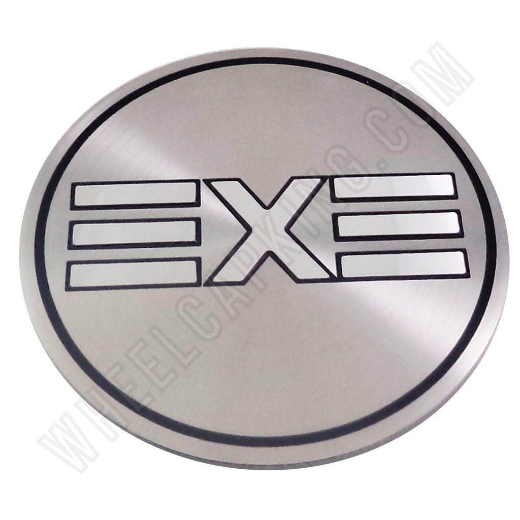 Exe Wheels Silver Custom Wheel Center Caps # 229A (4 CAPS) – Wheelcapking