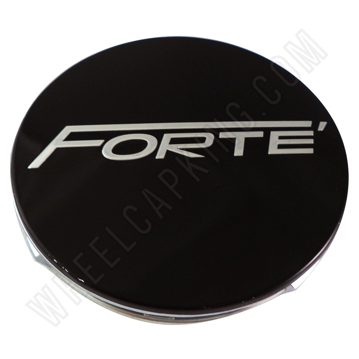 Forte Wheels Black Custom Wheel Center Cap # S1050-F14 (4 CAPS ...
