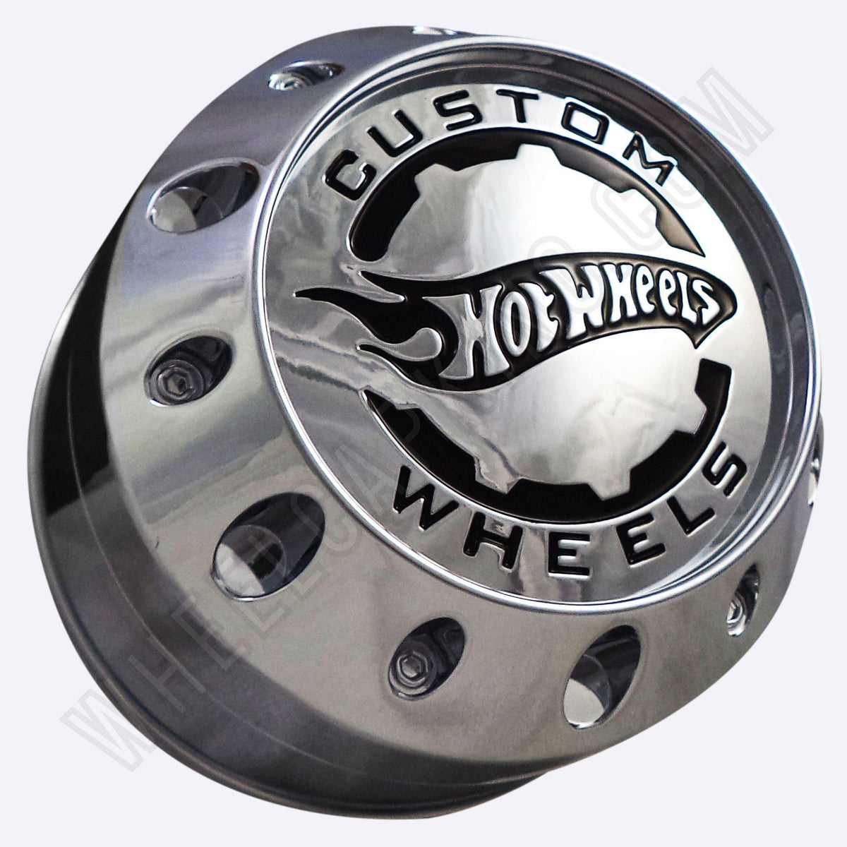 Hot Wheels Chrome Custom Wheel Center Cap Caps Set 1 # BC-670H NEW ...