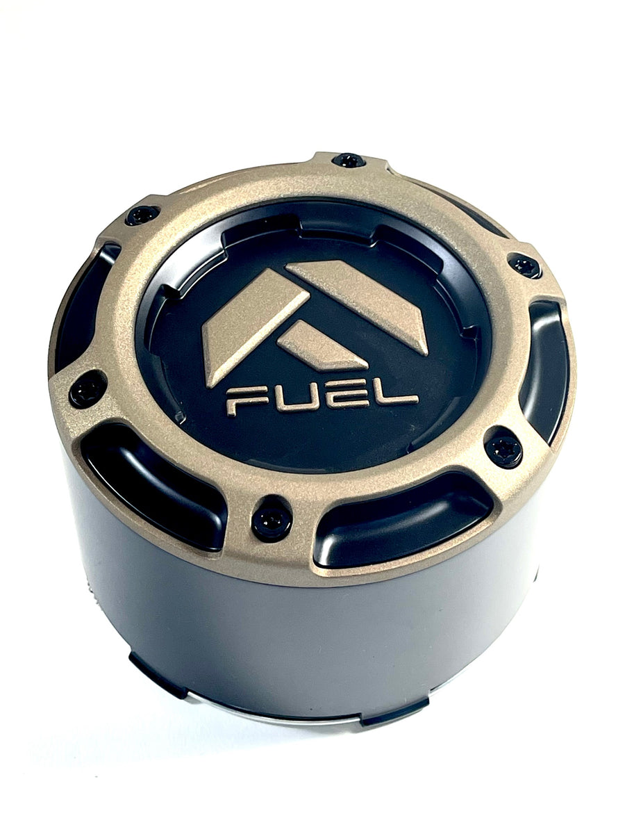 1005-49TGD Fuel Offroad Wheels Flat Black 8-Lug Center Cap Caps ...