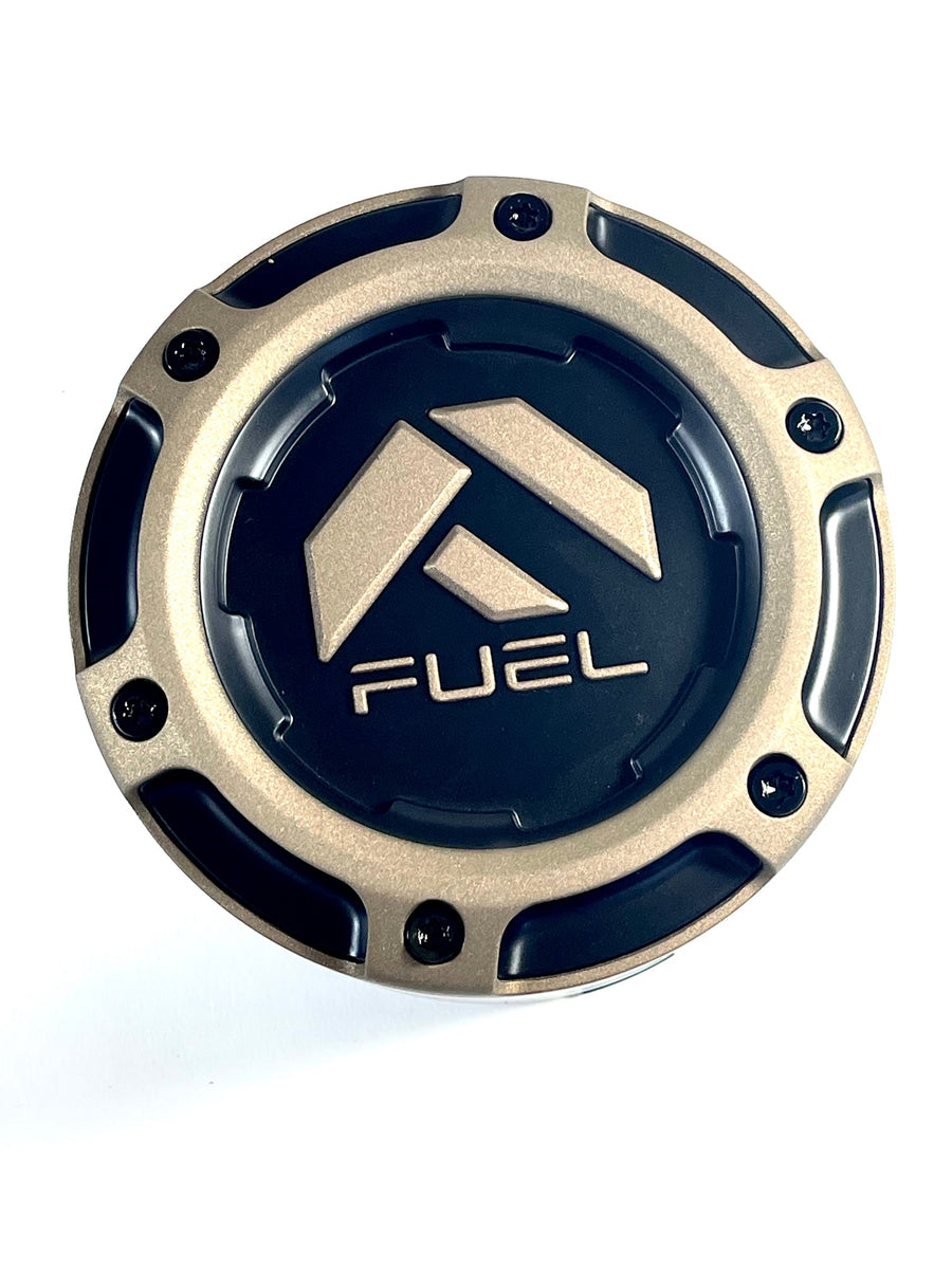 1005-49TGD Fuel Offroad Wheels Flat Black 8-Lug Center Cap Caps ...