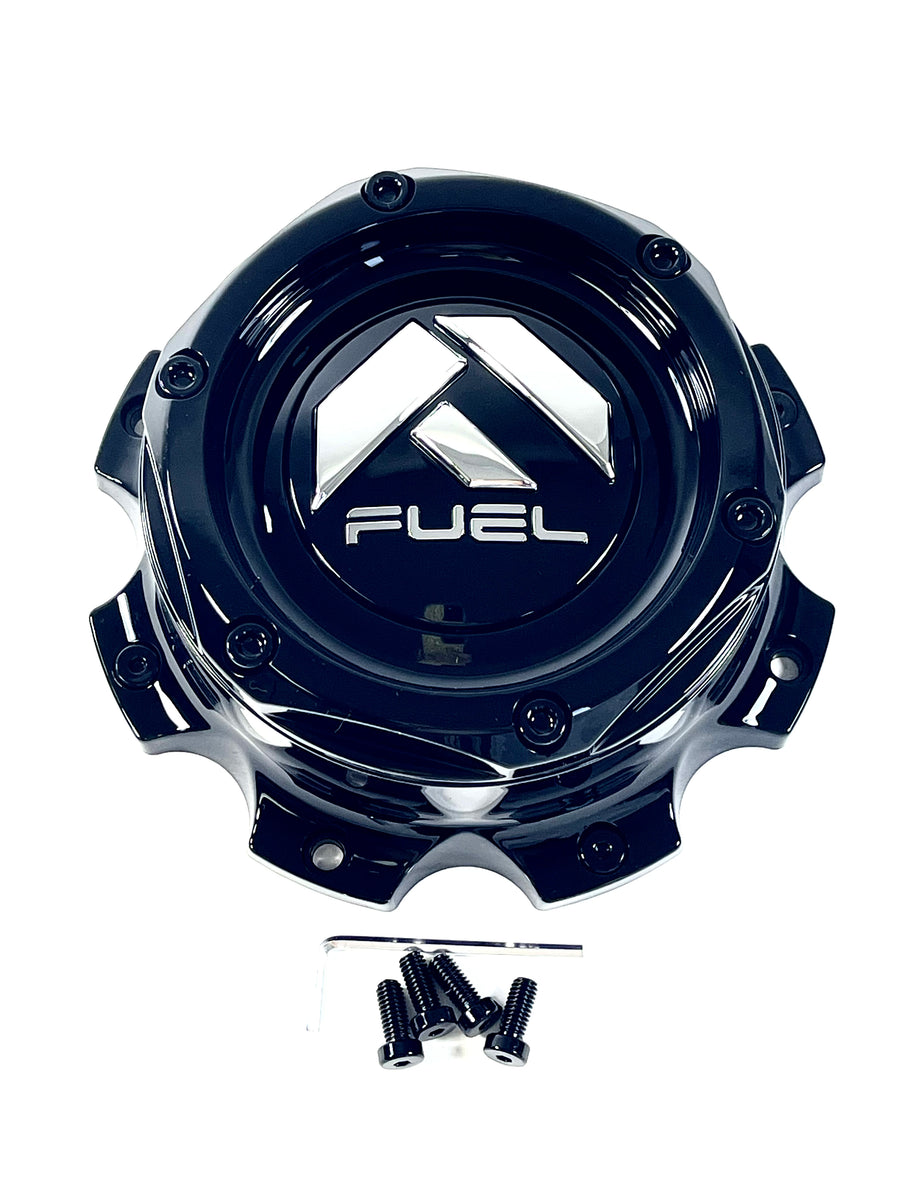 Fuel Off-Road Wheels Gloss Black Wheel Center Hub Cap 8x180 / 1004-10G ...