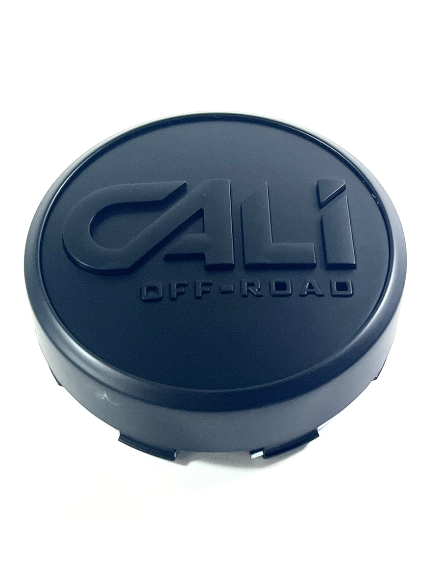 Cali Off-Road Matte Black Snap In Wheel Rim Center Cap C109109MB02 / 1 ...