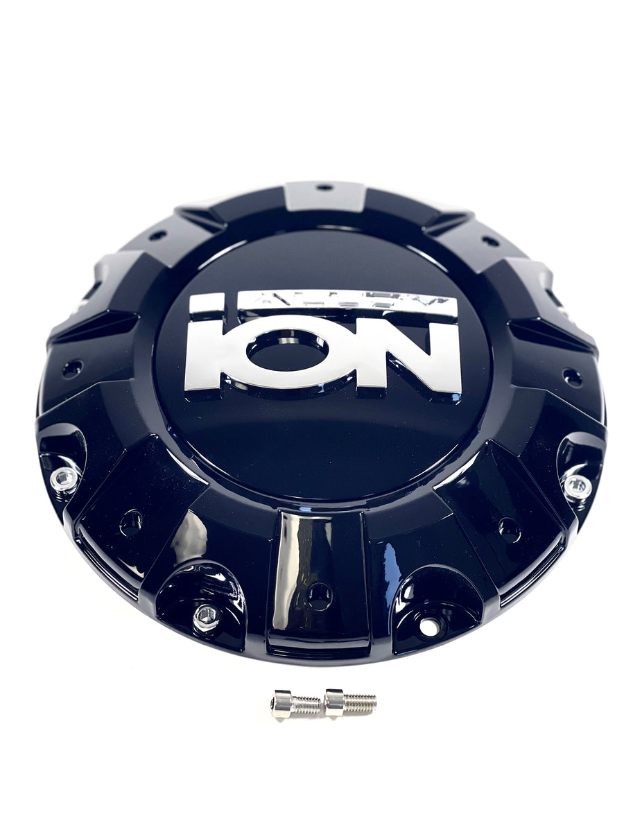 ION ALLOY # C1019402B / C10187B WHEEL RIM CENTER CAP GLOSS BLACK (1 CA ...