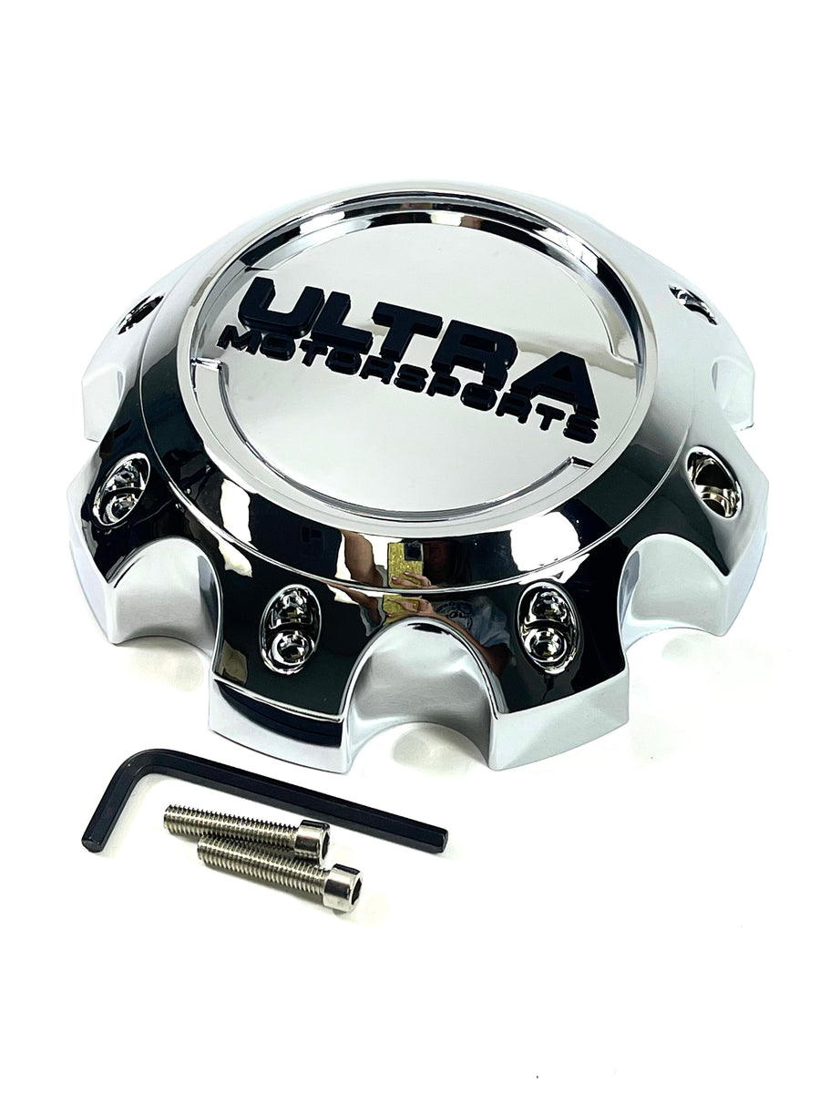 Ultra Motorsports Chrome Wheel Center Cap 89-9779 / C812207 (4 CAPS ...