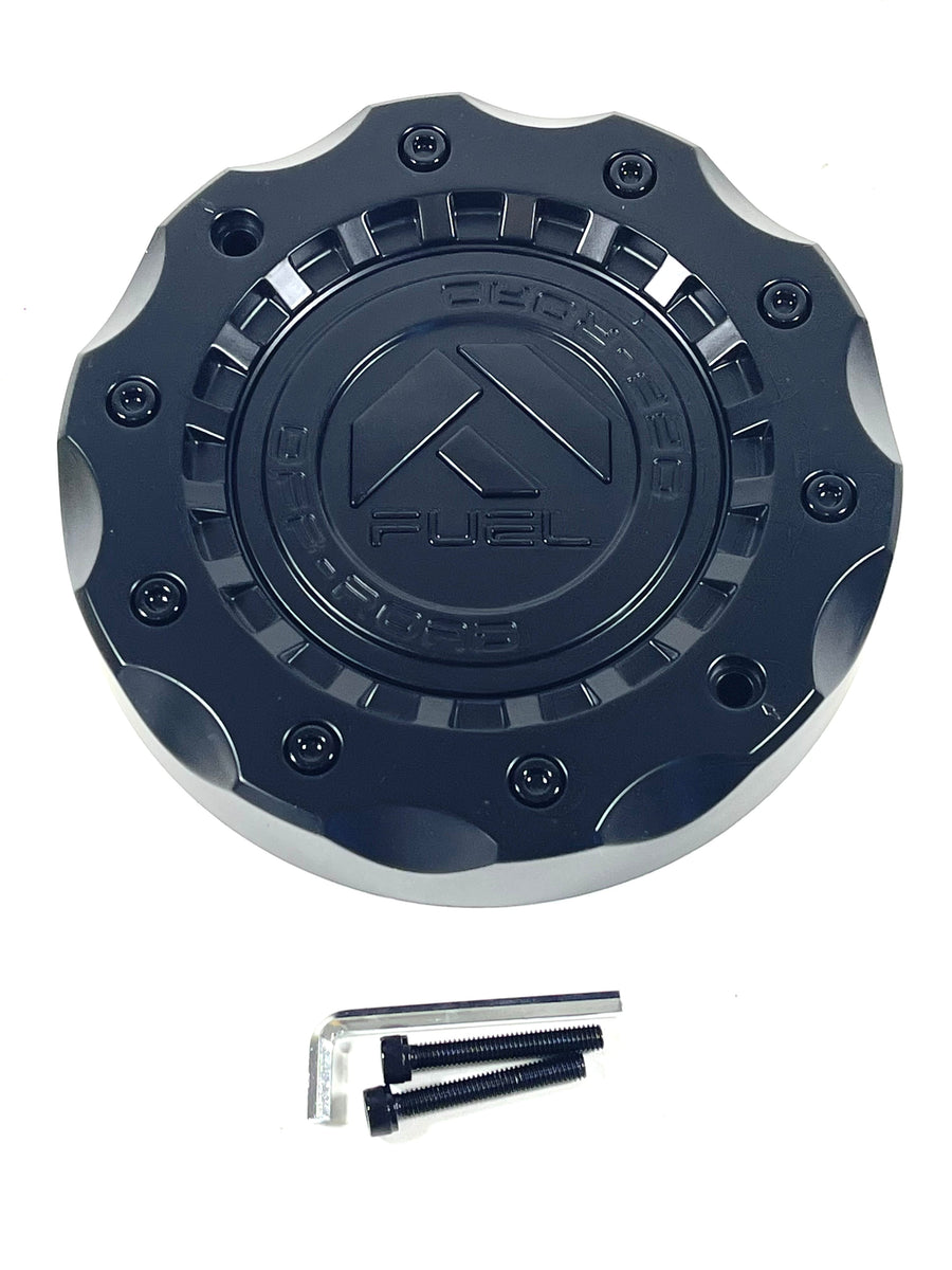 Fuel Off-Road Wheels Black Wheel Center Cap # 1005-92BLD - for 5/6L D7 ...