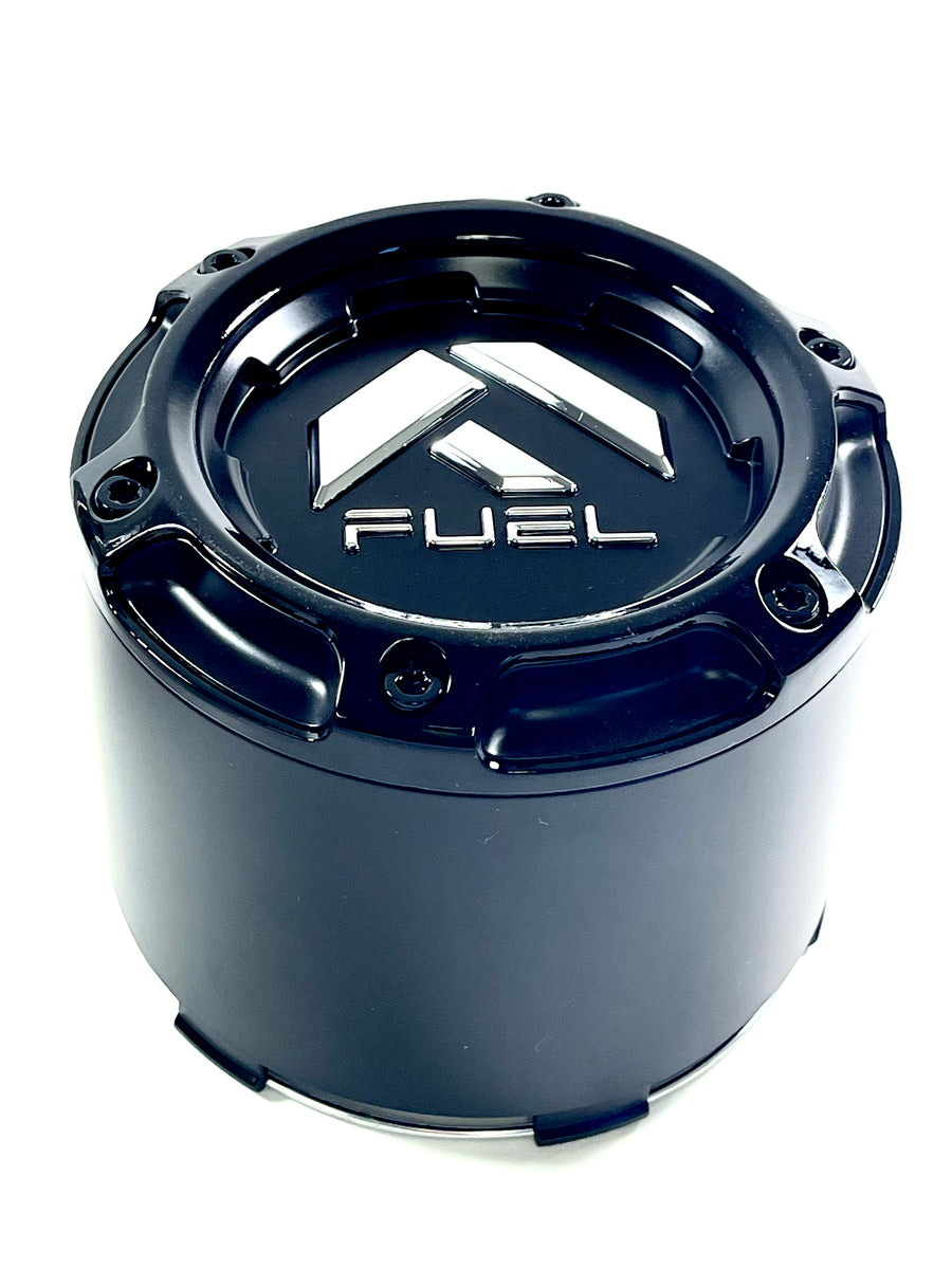 Fuel Wheels Gloss / Black Rivets Center Cap # 1005-50BLD (1 CAP) 8 LUG ...