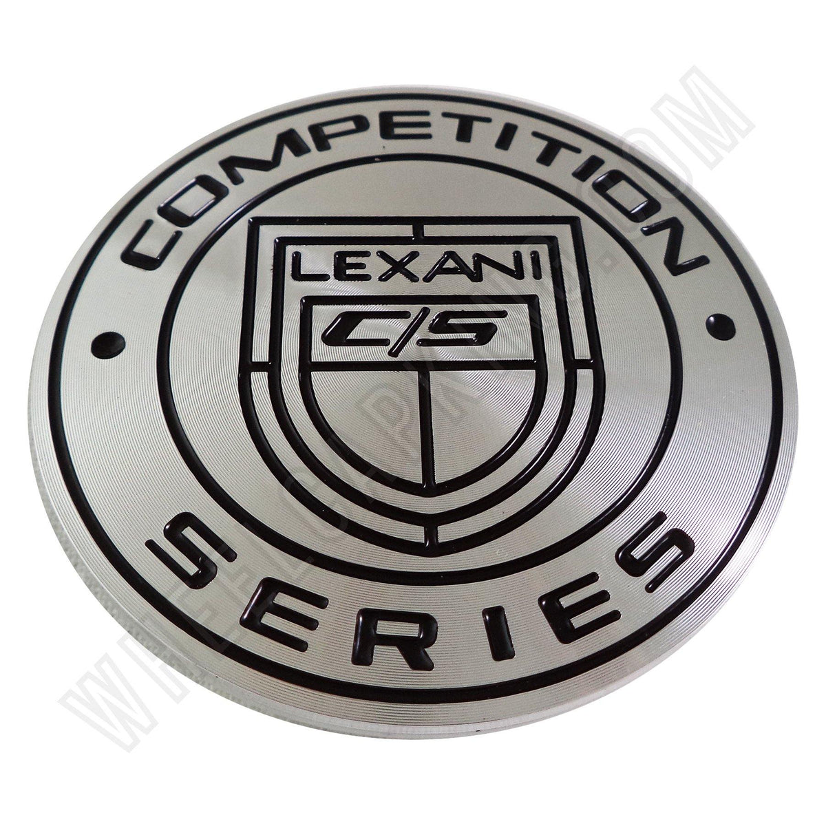 LEXANI Black Series Silver Wheel Center Cap # 022-AL-DOWN PEGASUS GRAV ...