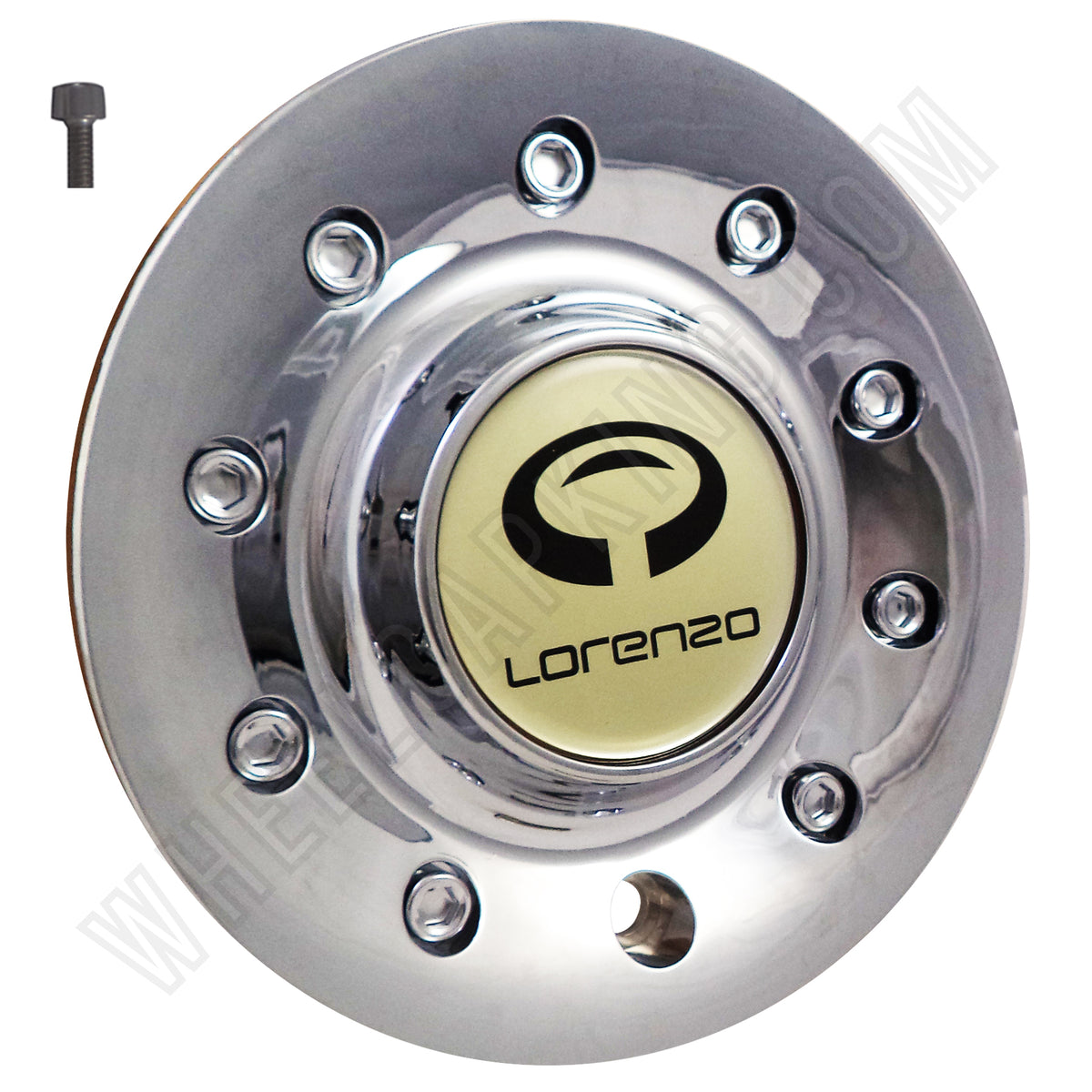 Lorenzo Chrome Wheel Center Cap # WL028l163 (1 CAP) – Wheelcapking