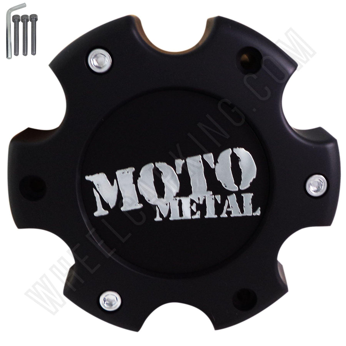 Moto Metal Wheels Flat Black Custom Wheel Center Cap Caps Set of 4 # 8 ...