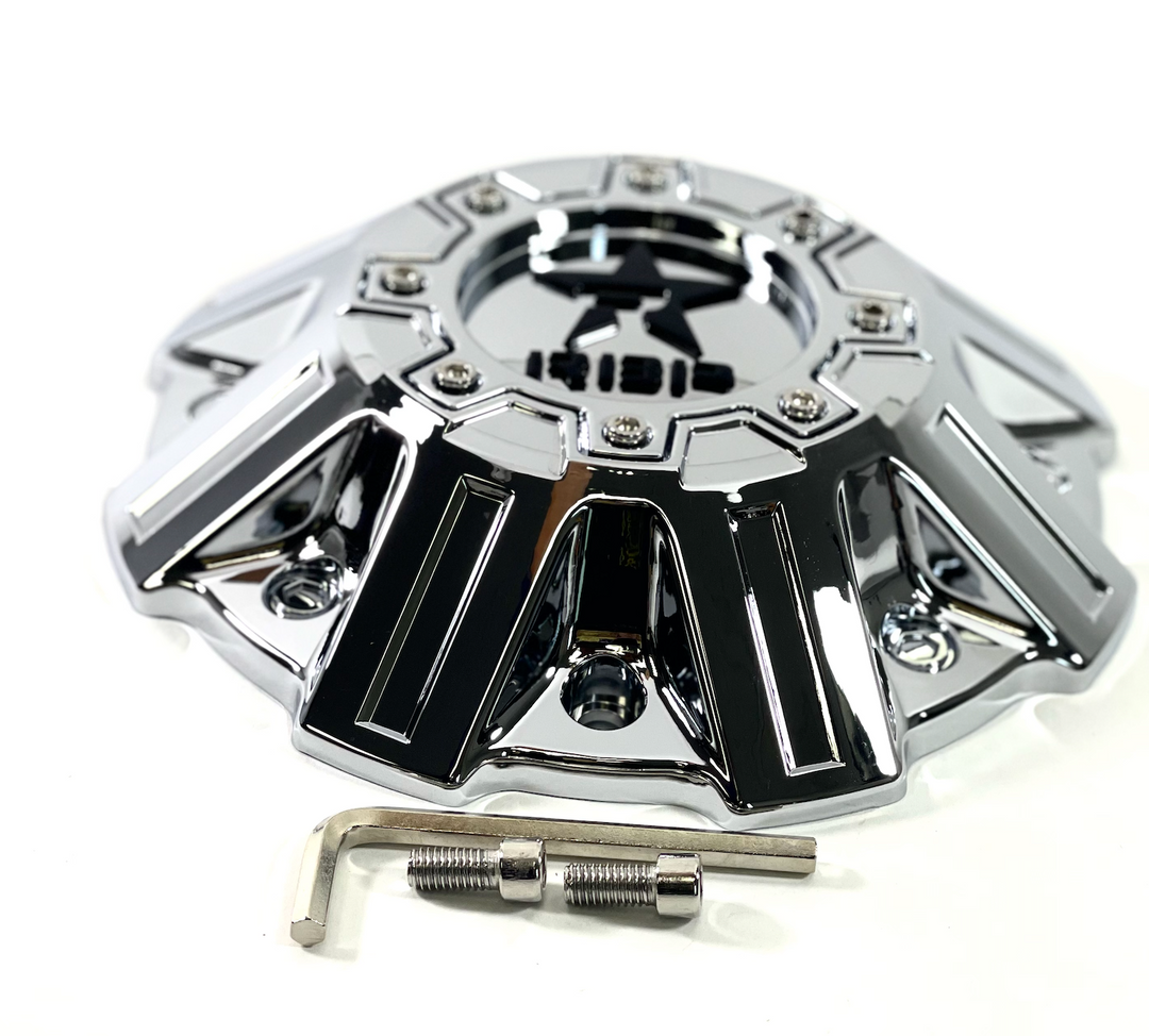 RBP Wheels CHROME Wheel Rim Center Cap C-1008C / C-1005C (1 CAP ...