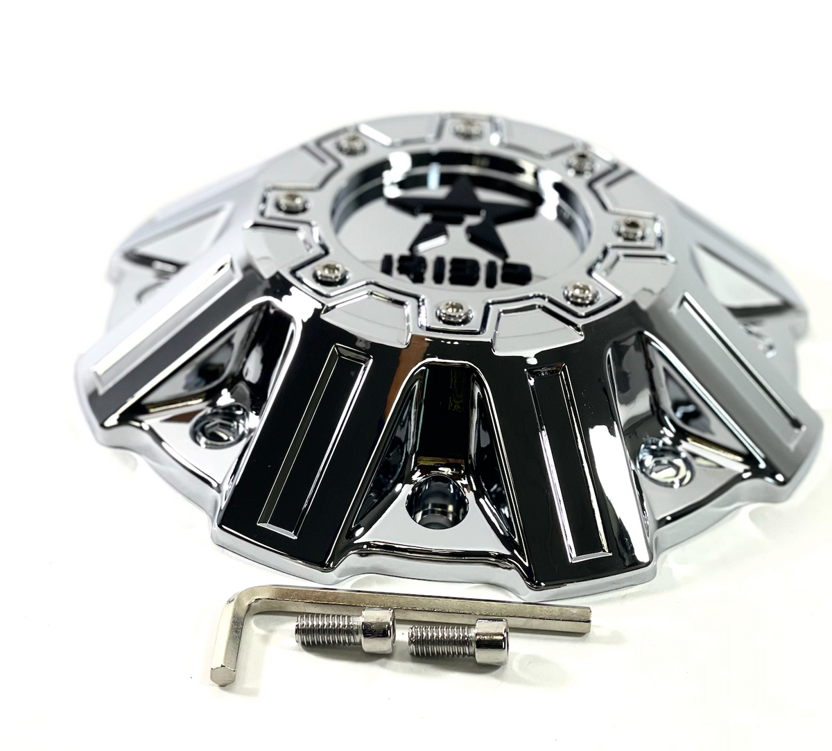 RBP Wheels CHROME Wheel Rim Center Cap C-1008C / C-1005C (4 CAPS ...