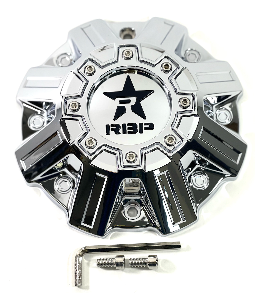 RBP Wheels CHROME Wheel Rim Center Cap C-1008C / C-1005C (1 CAP ...
