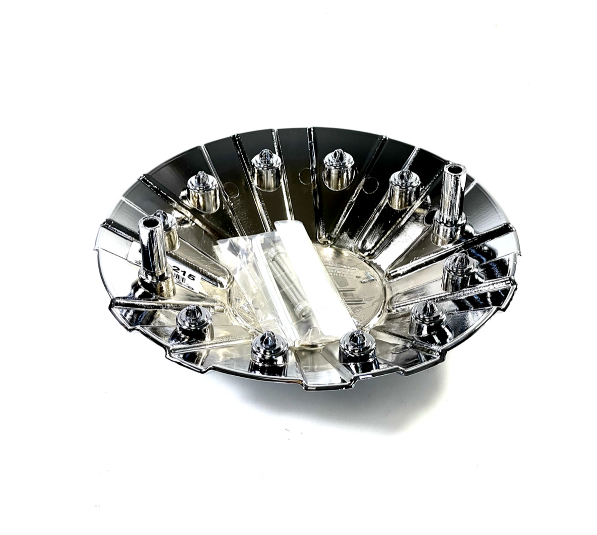 KMC XD Series Wheels Chrome Custom Wheel Center Caps # 846L215 (1 CAP ...