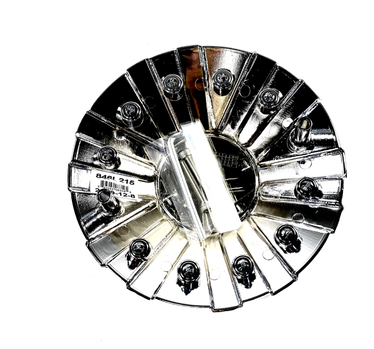 KMC XD Series Wheels Chrome Custom Wheel Center Caps # 846L215 (4 CAPS ...