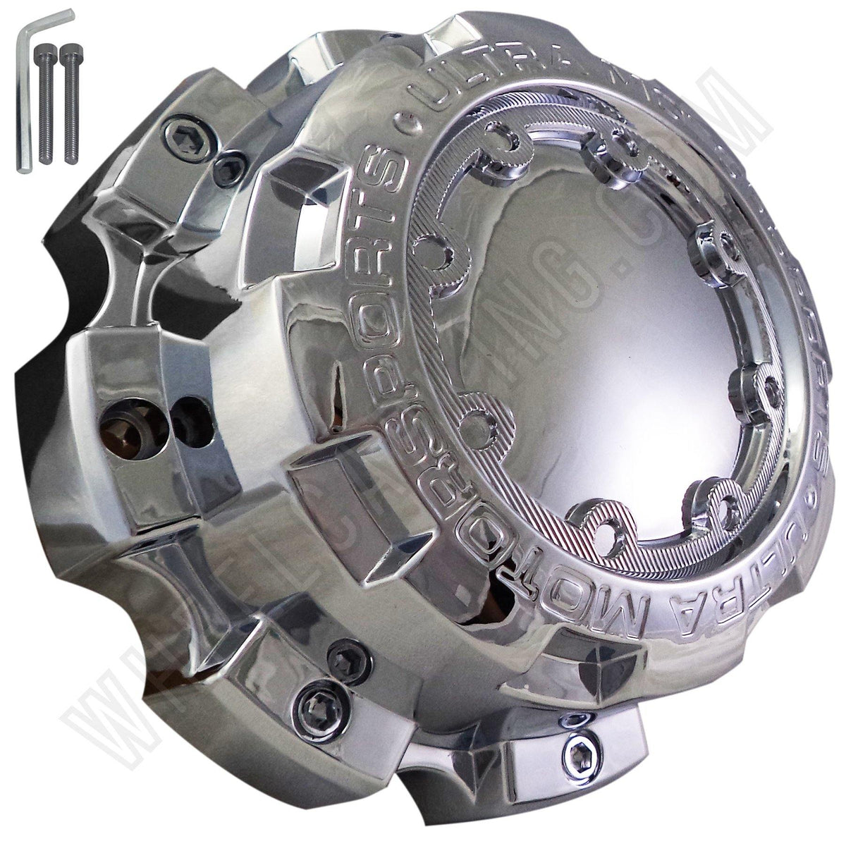 Ultra Wheels Chrome Custom Wheel Center Caps # 89-9898 (1 CAP ...