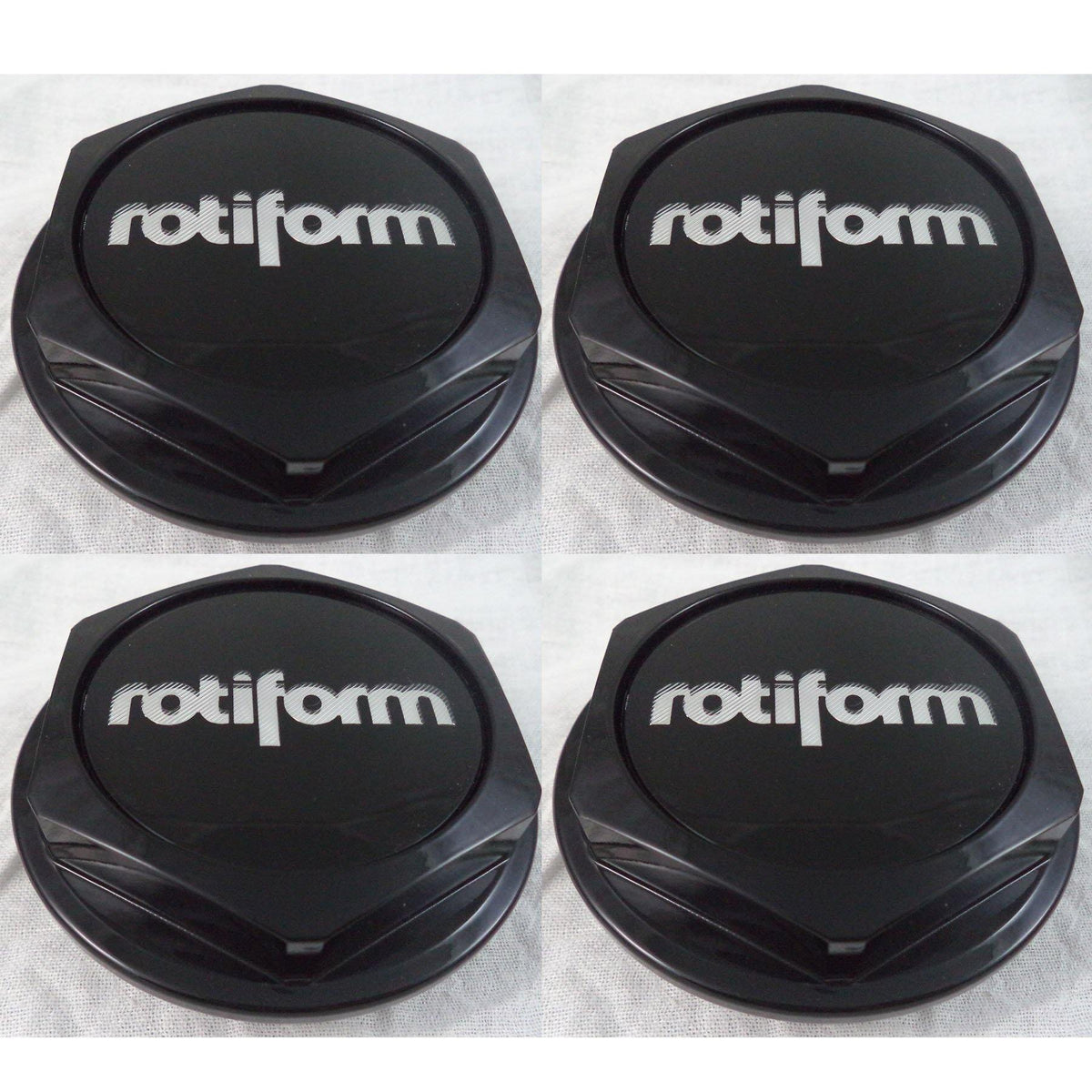 Rotiform Wheels Gloss Black Custom Wheel Center Cap HEX NUT # 36390-02 ...